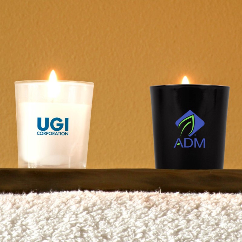 Vanilla Branded Candle | Custom Soy Vanilla Candle | Branded Vanilla ...