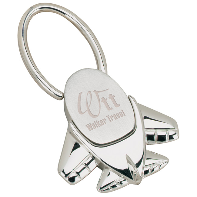 Custom Airplane Twist Lock Key Tags | Aviation Items Keychain | Adco ...