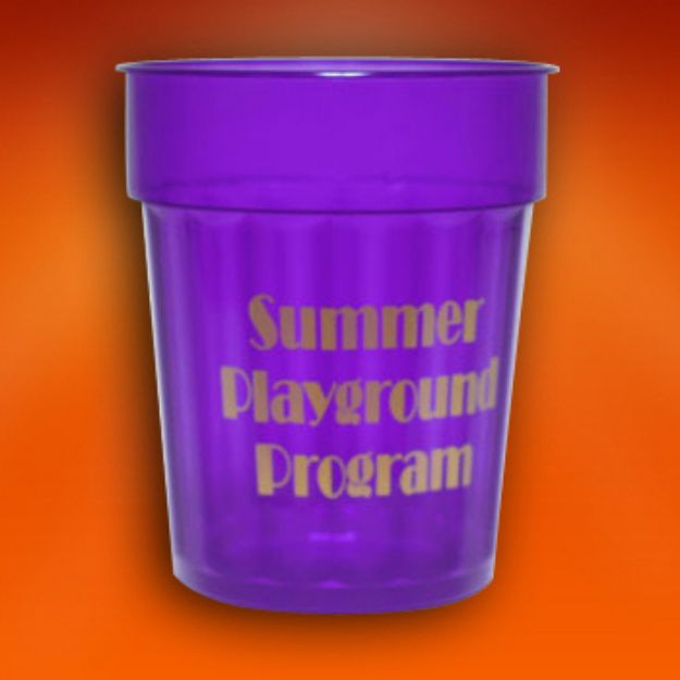 24 oz. Fluted Stadium Cups in Translucent Jewel Colors | Stadium ...