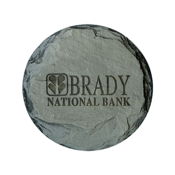 Heavyweight custom stone soaster | Logo coasters | Volunteer Giveaways ...