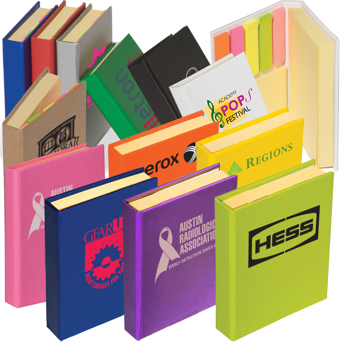 Custom Sticky Book | Promotional Sticky Books | Adco Marketing. Adco ...