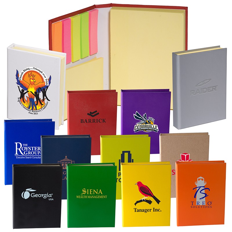 Custom Sticky Book | Promotional Sticky Books | Adco Marketing. Adco ...