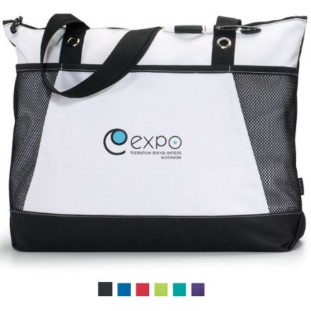 Custom PolyCanvas Tote Bags, Promotional Nylon Tote Bags by Adco ...