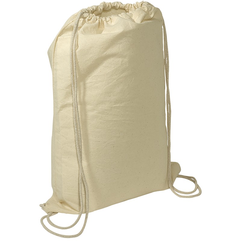 Cotton String-A-Sling Backpack | Promotional Cotton Drawstring ...