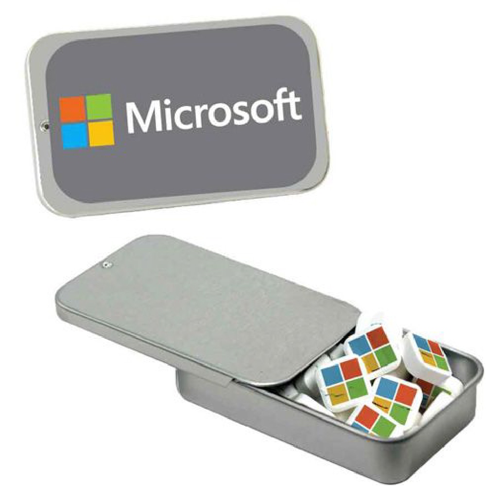 Slider Mint Tins with Custom Printed Mints | Direct Mint Printing ...