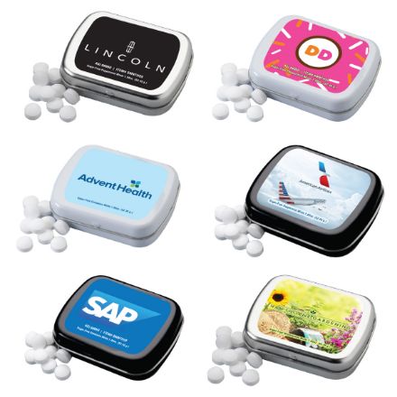 Custom Mints | Promotional Mint Tins | Branded Logo Mints | Adco ...