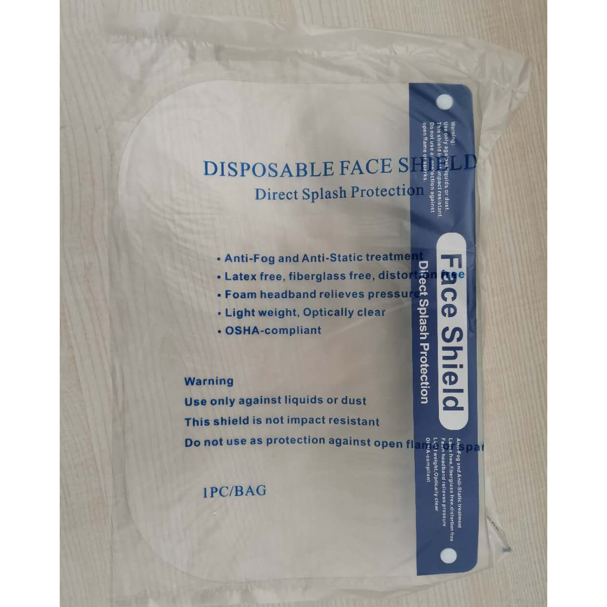 Face Shield FDA Certified | OSHA Compliant Medical Face Shields | Adco ...