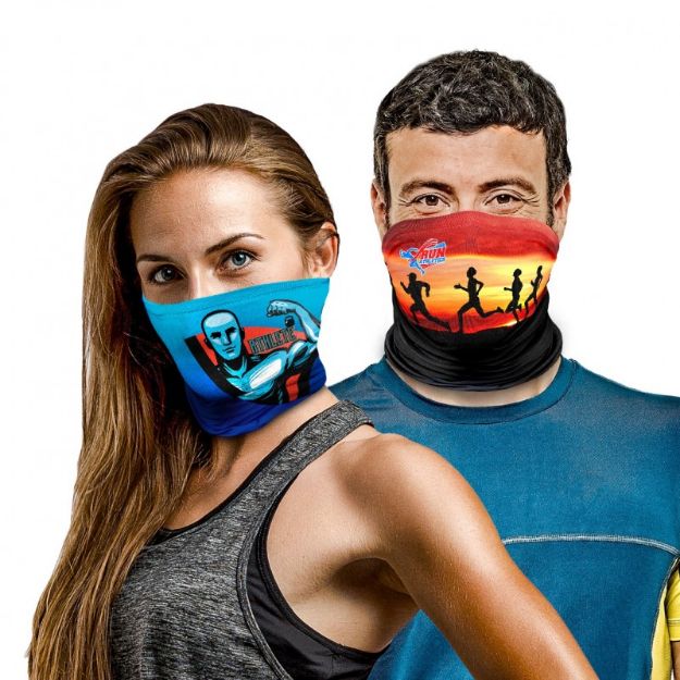 Custom Full Color Neck Gaiter | Dye Sublimated Neck Gaiters | Adco ...