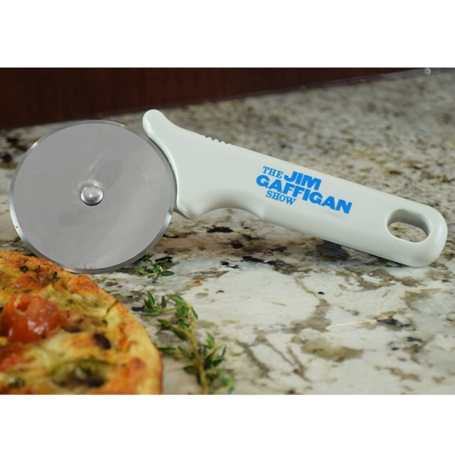 Classic Pizza Cutter | Personalized White Handle Pizza Cutter | Adco ...