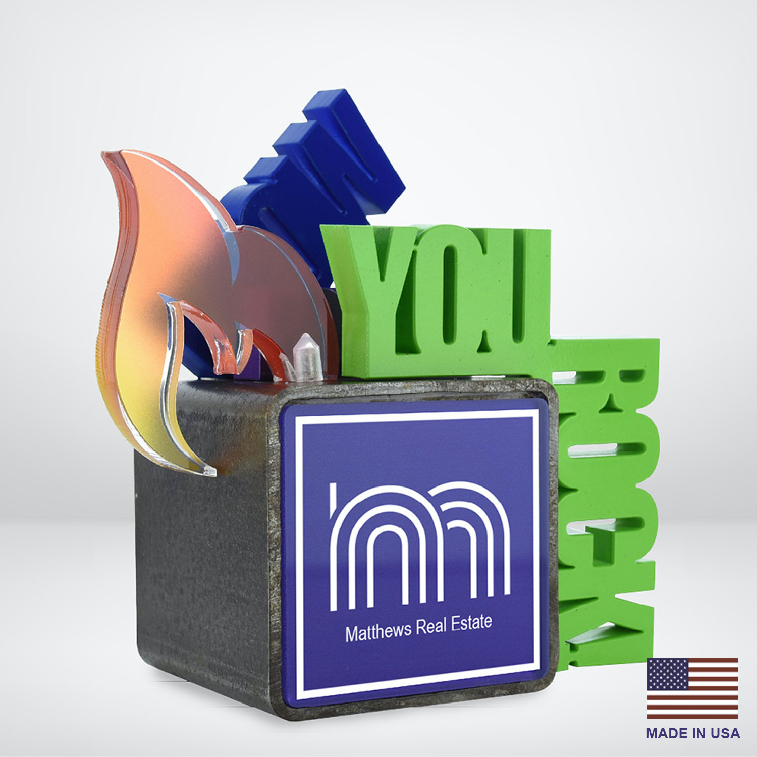 Cube Award- Completely Customizable | Desktop Cubed Award | Adco ...