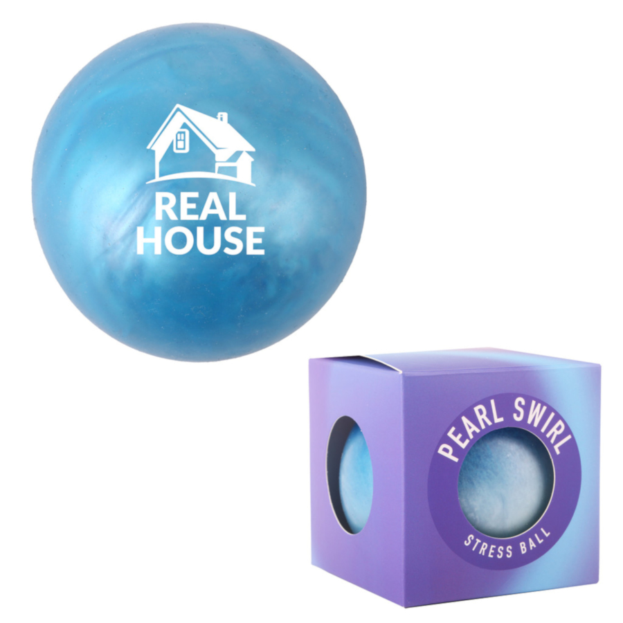 Pearl Swirl Non Toxic High End Stress Balls | Custom Liquid Filled ...