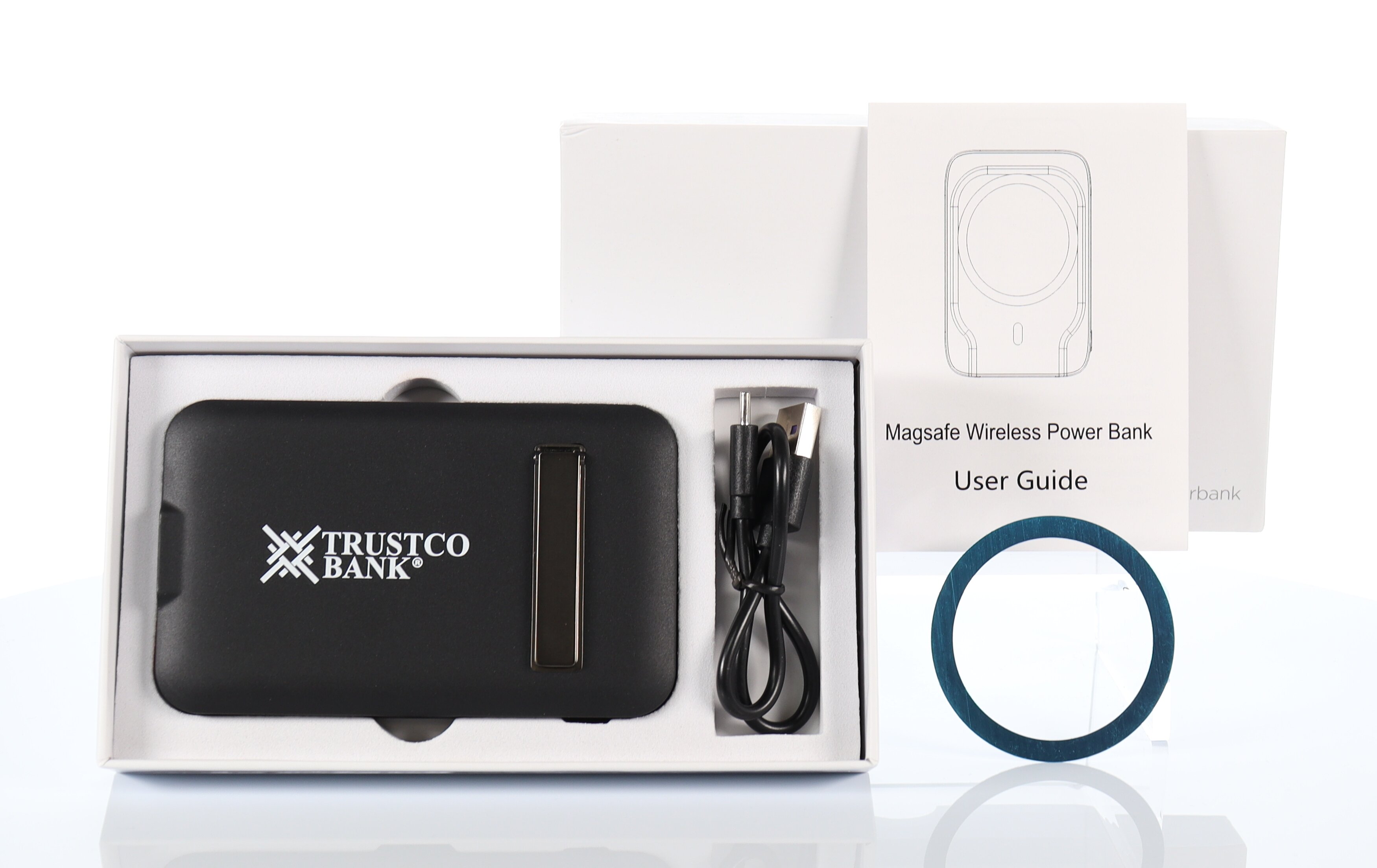 Onyx MagSafe Wireless Charger and Power Bank Custom Branded | Custom ...